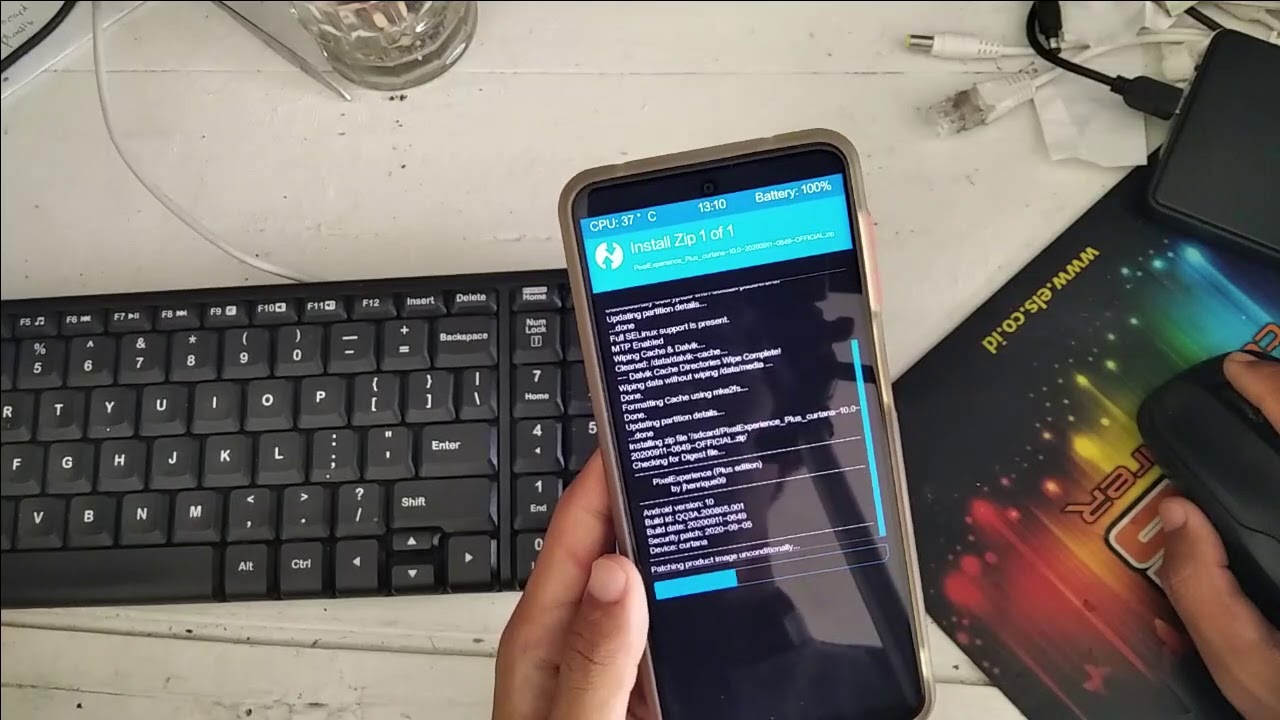Install Pixel Experience di Redmi Note 9 Pro (Joyeuse) - YouTube
