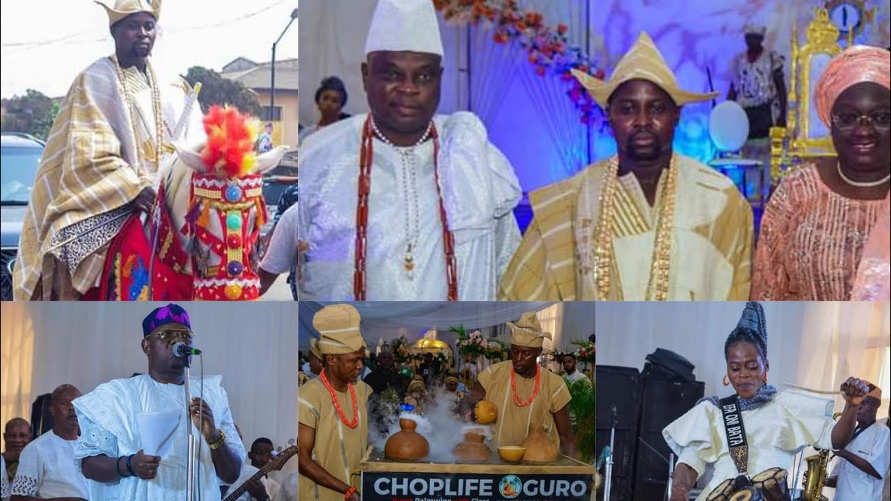 1ST CORONATION CEREMONY & CULTURAL/TRADITIONAL CARNIVAL OF CHIEF ...