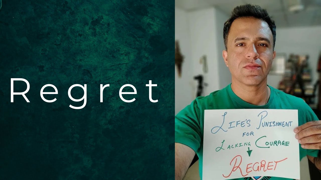 Regret is deepest from inaction and not action. - YouTube