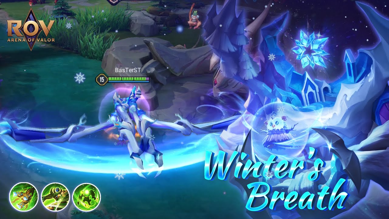 RoV : รีวิว SKIN Y'bneth | Frosty พลังตบน้ำแข็งฤดูหนาว! 2024 - YouTube