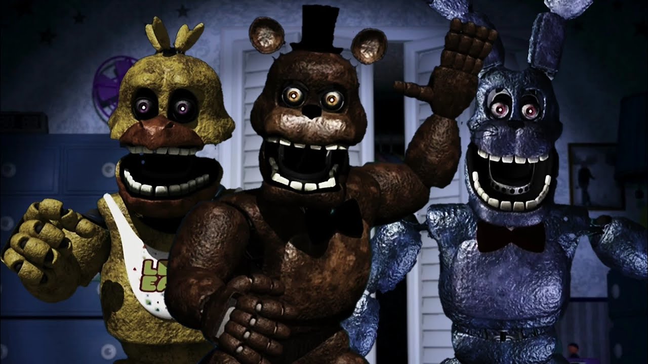 Fixed nightmare animatronics | FNAF AR. - YouTube