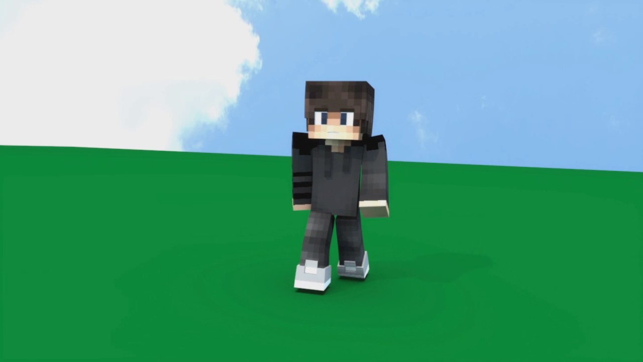 Minecraft Walk Animation - YouTube