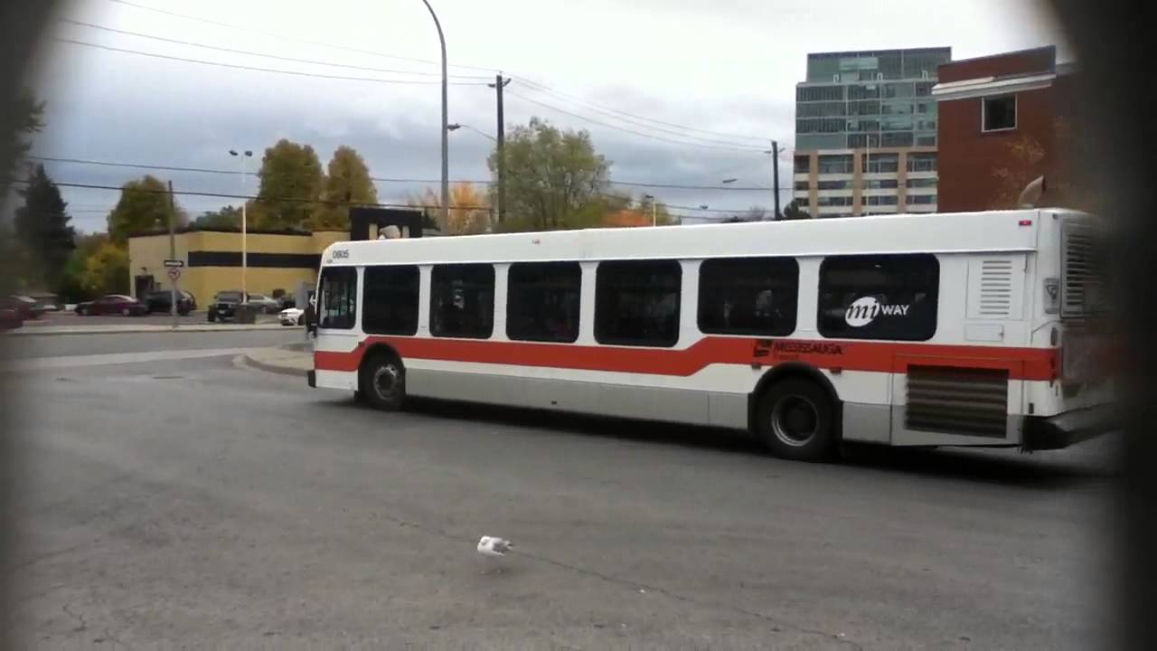 MT (miWay) 2008 New Flyer D40LFR #0805 - YouTube