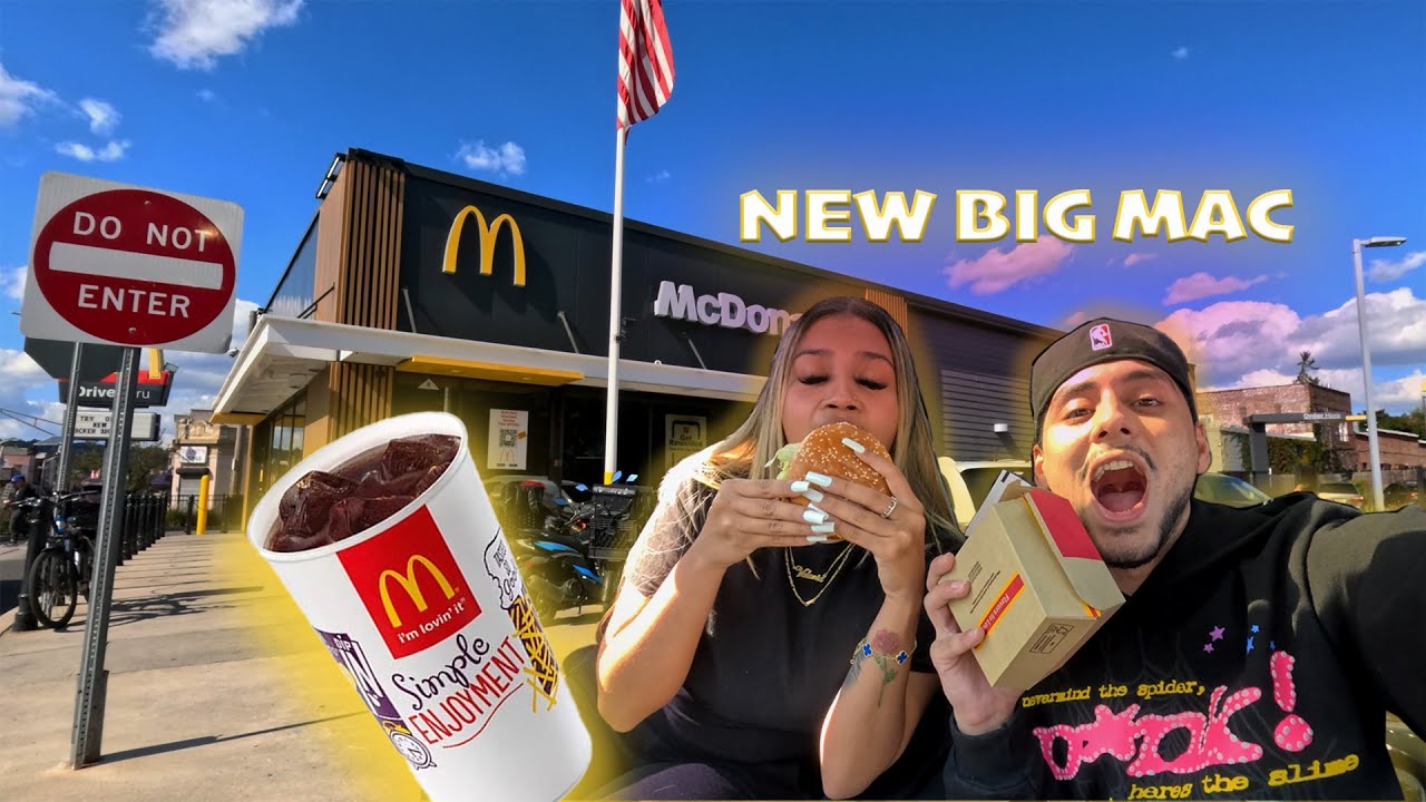 Trying the new KAI CENAT MEAL from McDonalds - YouTube