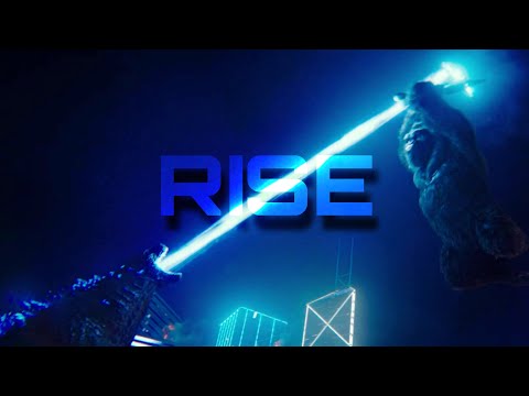 Godzilla vs Kong | Fight in Hong Kong - Rise (Music Video)