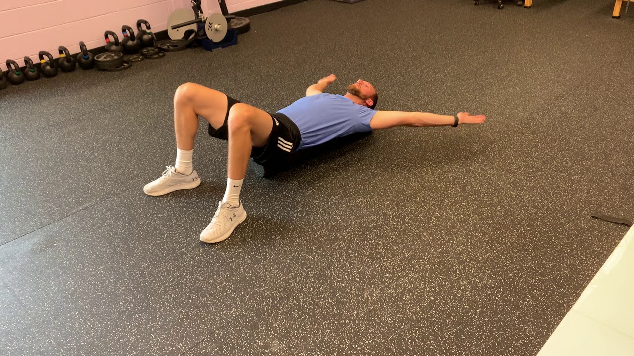 Supine Snow Angel1 - YouTube