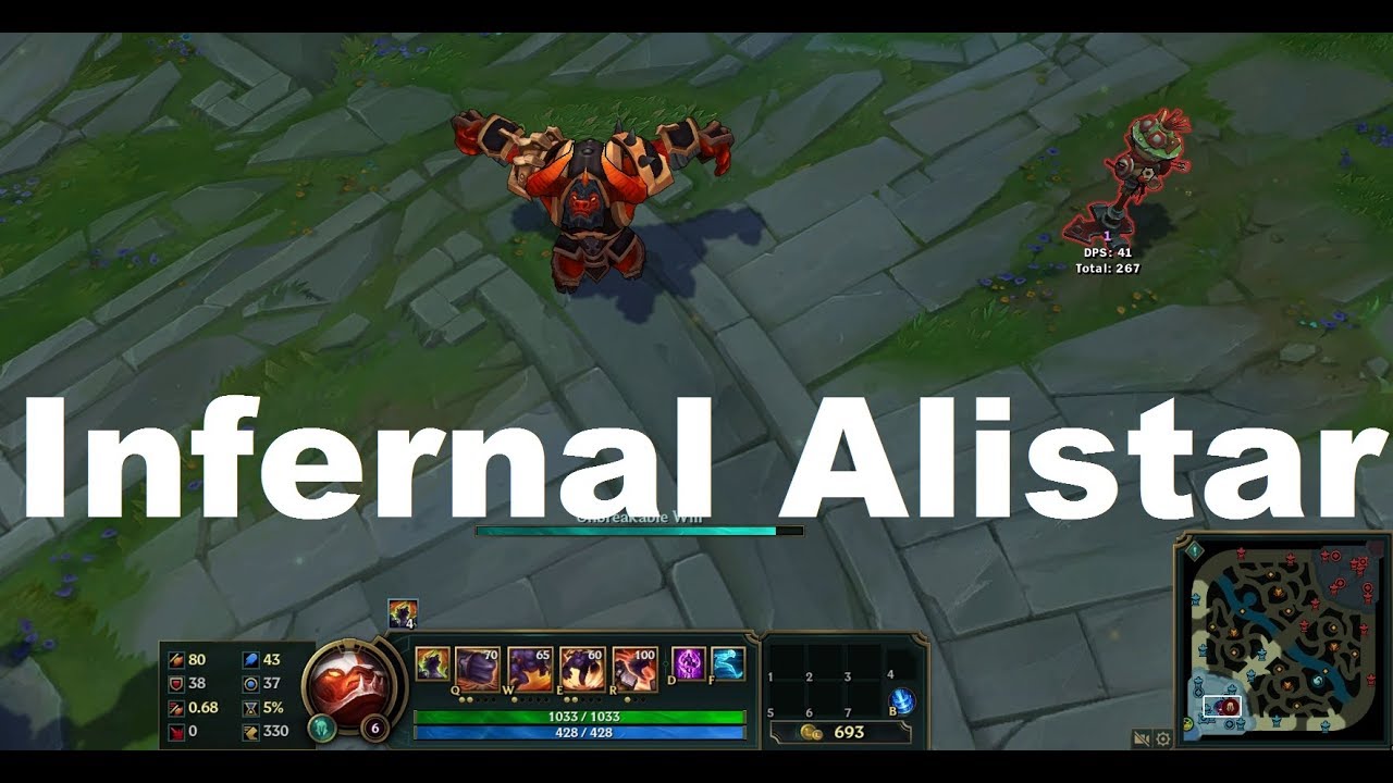 Infernal Alistar SkinSpotlight - League of Legends - YouTube