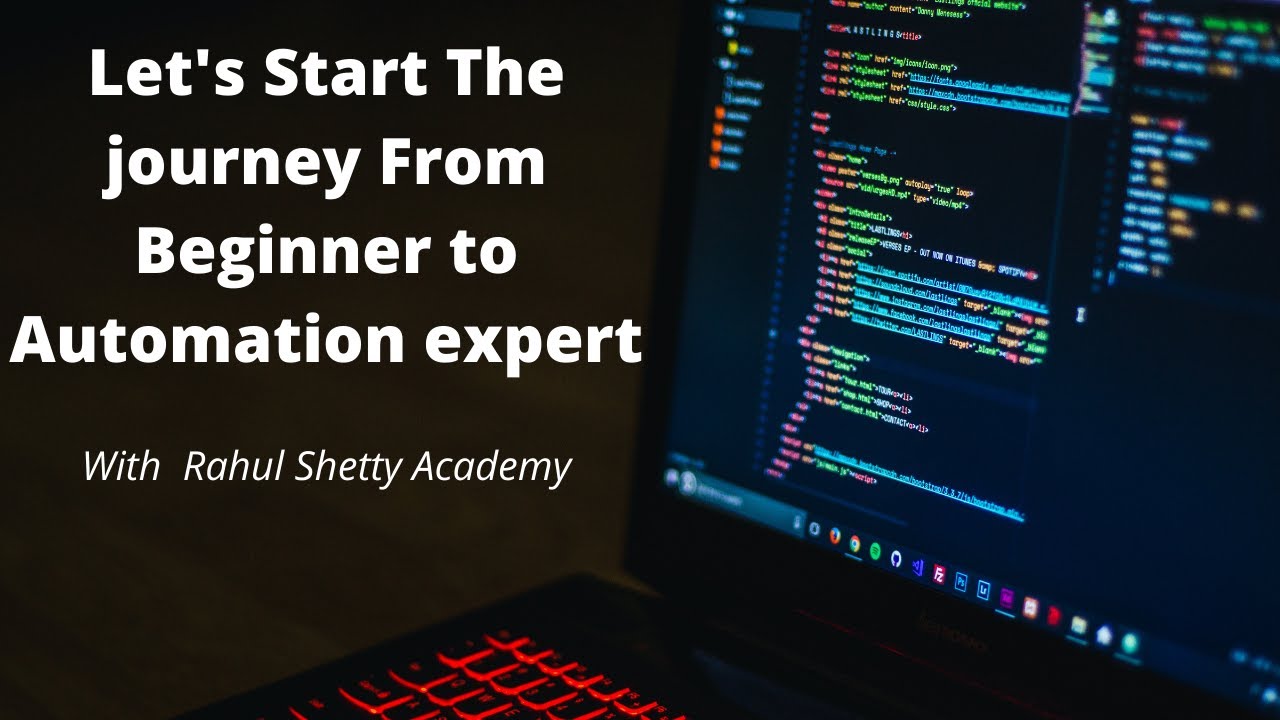 Rahul Shetty : The Game Changer Mentor in the Software testing ...