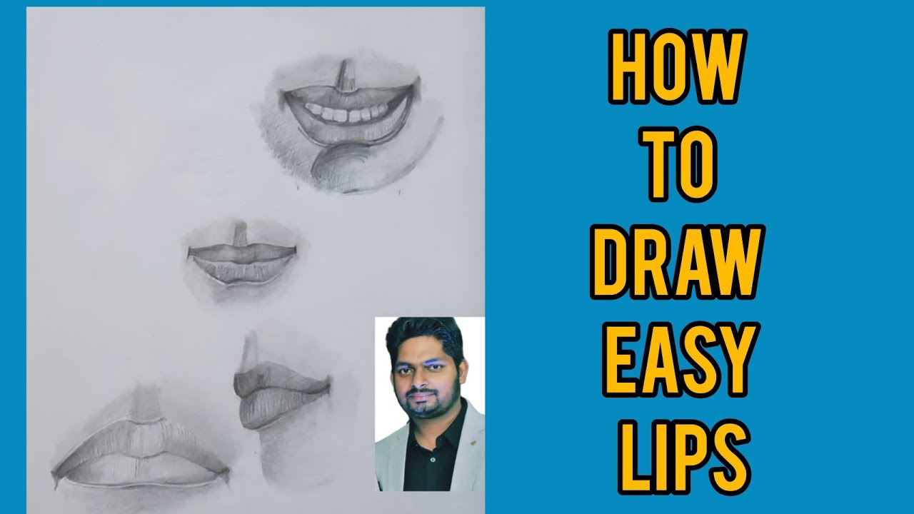 #easylipsdrawingtutorial #lipsdrawing How to draw easy lips - YouTube
