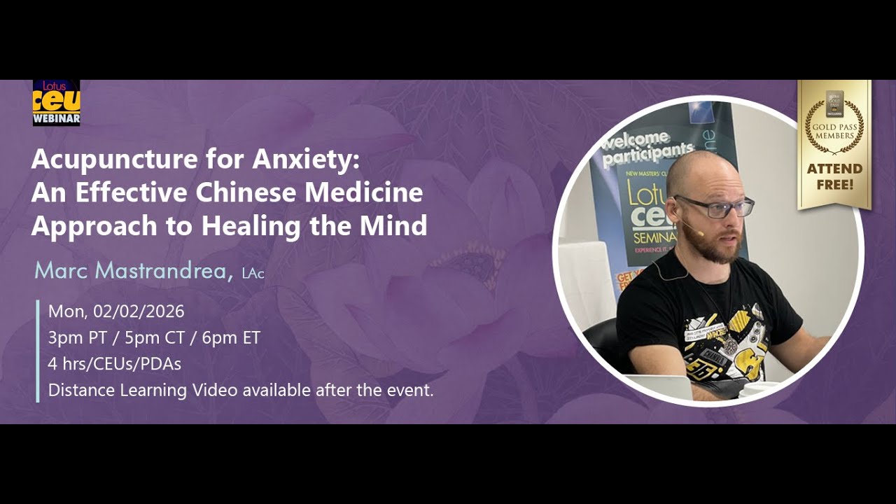 Acupuncture for Anxiety: A TCM Approach to Healing the Mind ...