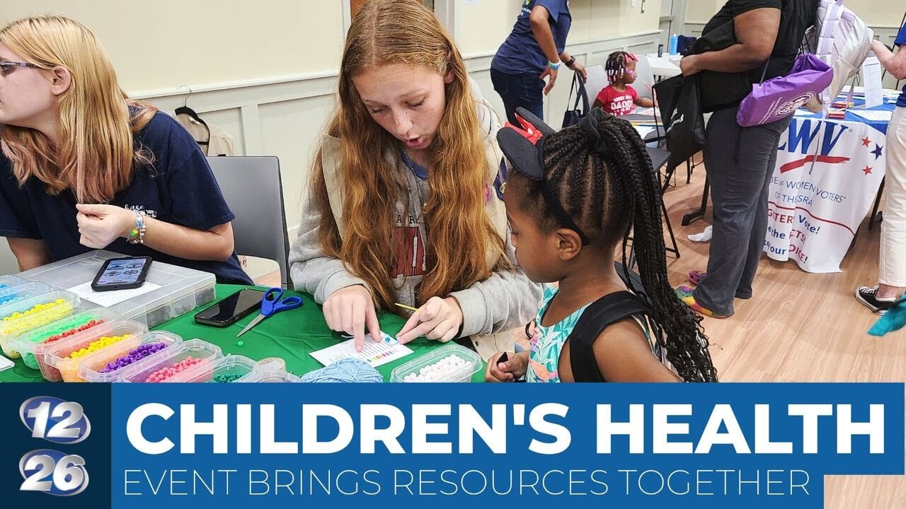 Children's health fair brings resources together in Aiken - YouTube