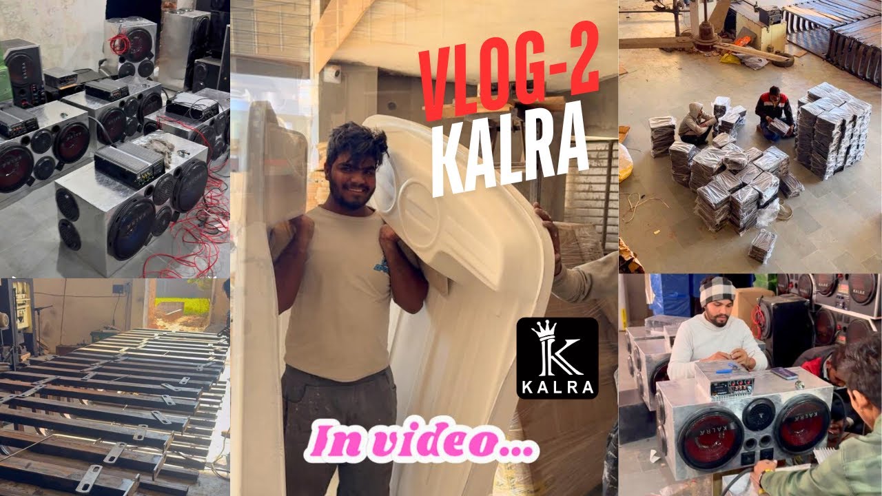 VLOG 2 || FIBER HOOD || KALRA MUSIC SYSTEM || #youtube #carspeaker # ...
