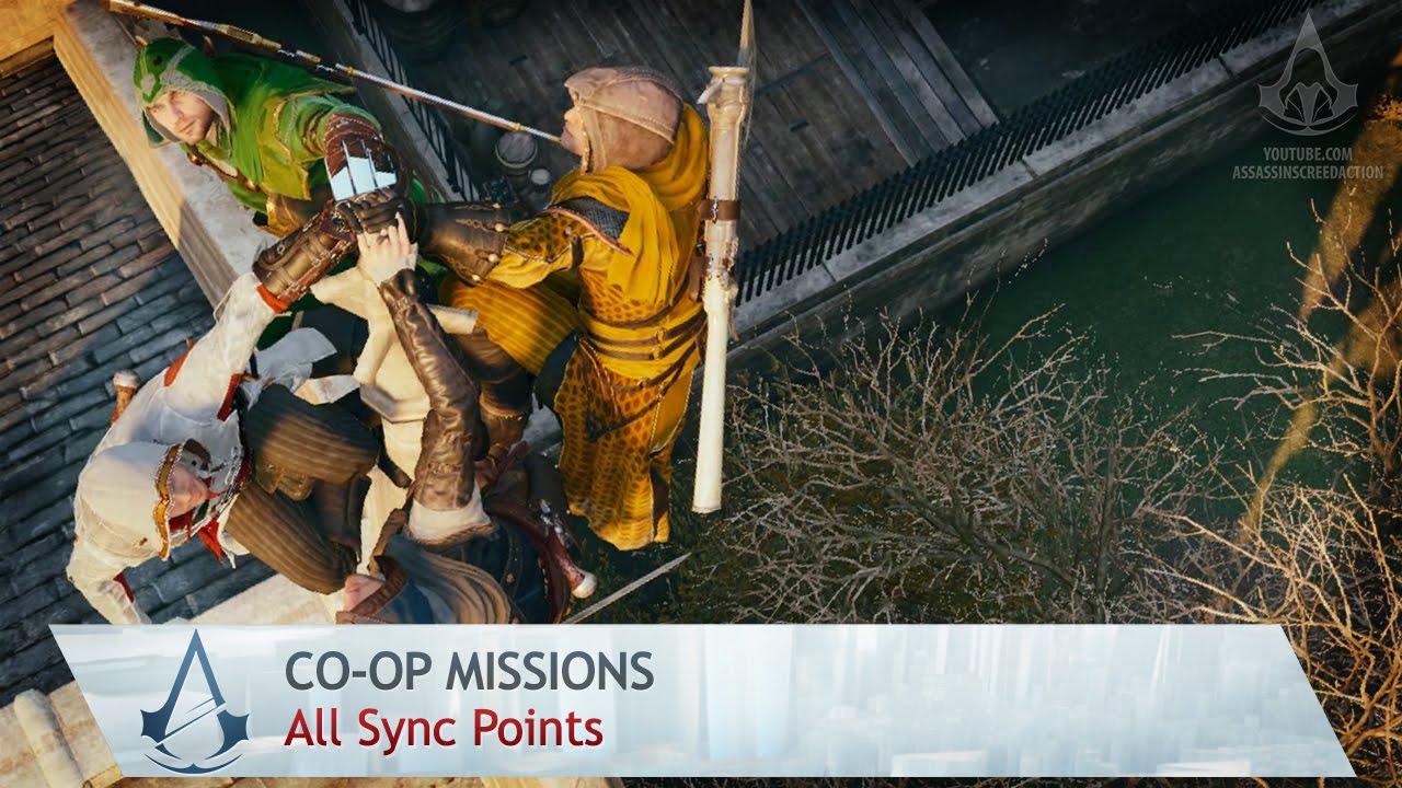 Assassin's Creed: Unity - Co-Op - All Sync Points - YouTube