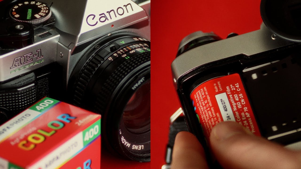 Loading 35mm film, but cinematic - YouTube