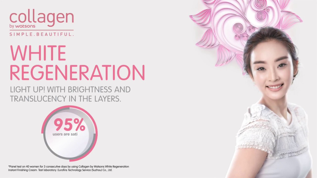 Collagen by Watsons White Regeneration Skincare Range is here to chuck ...