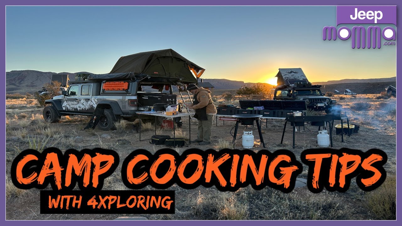 Overland Camp Cooking - 4Xploring Prep Tips [How To] - YouTube