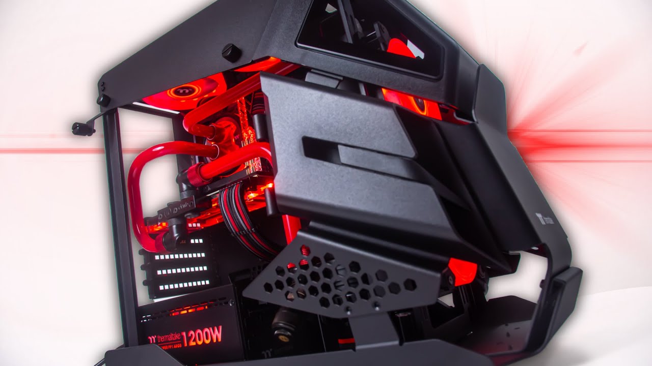 This CRAZY Custom PC looks like an ATTACK HELICOPTER! but with a RTX ...