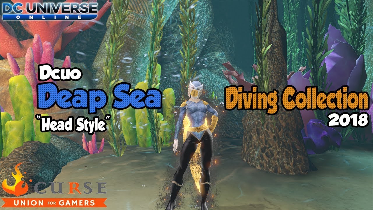 Dcuo: Deap Sea Diving Collection "Head Style" 2018 - YouTube