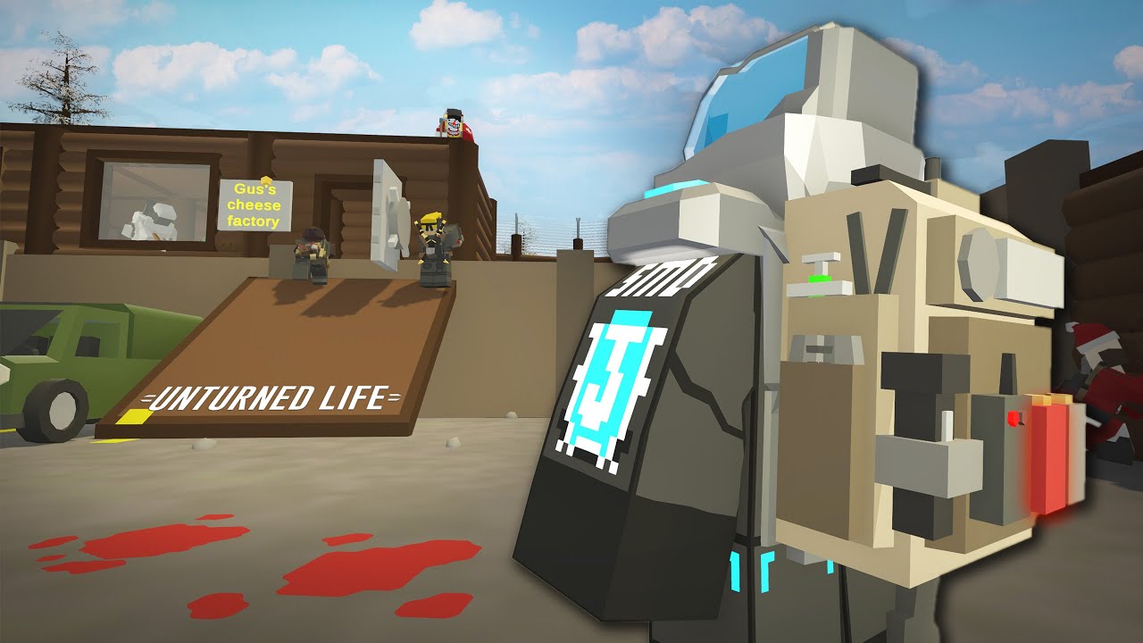 BUILDING MY HEADQUARTERS - Unturned Life Roleplay #13 - YouTube