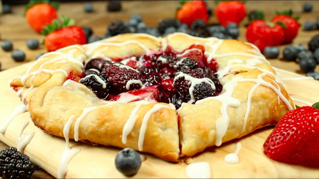 How to Make a Rustic Berry Tart - YouTube