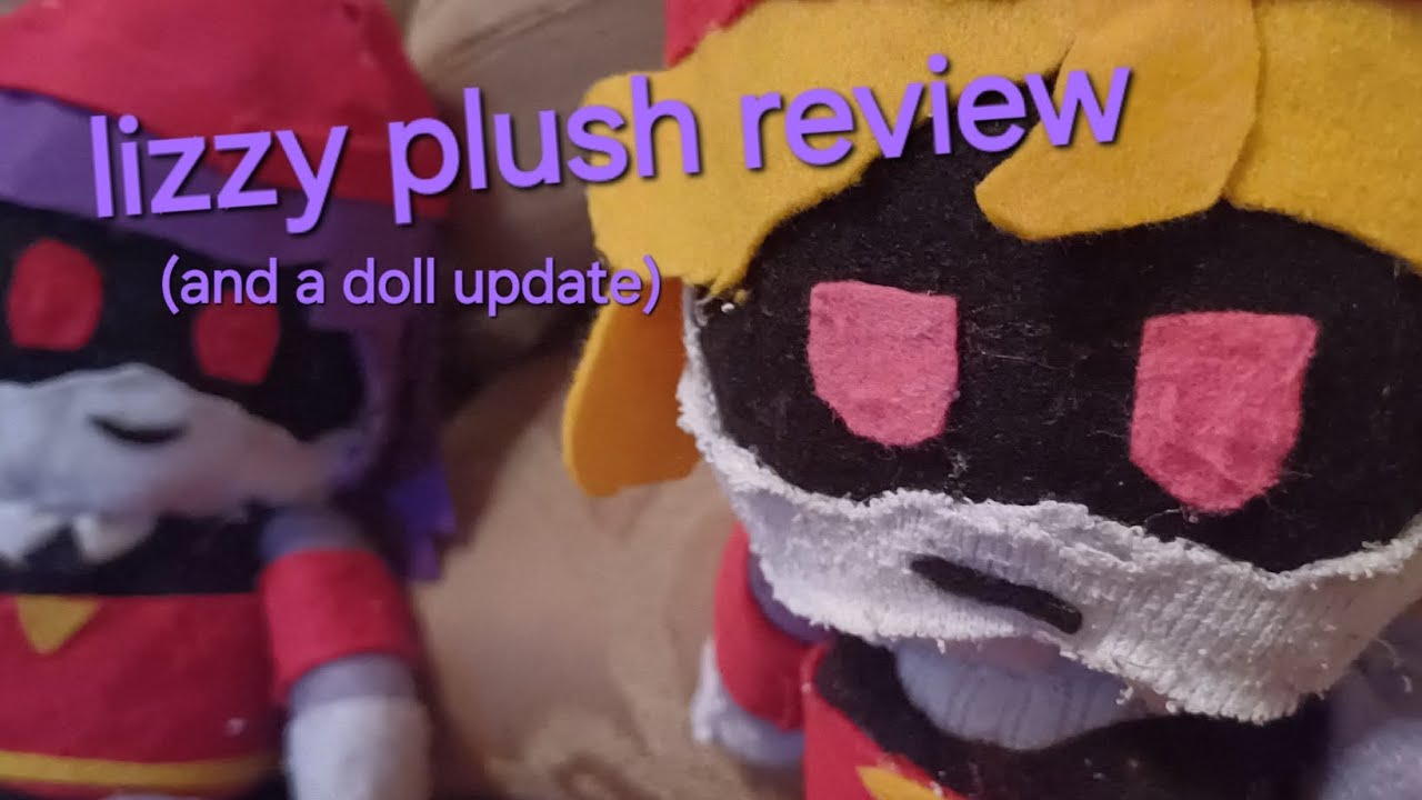 murder drones lizzy plush review (and doll update) - YouTube