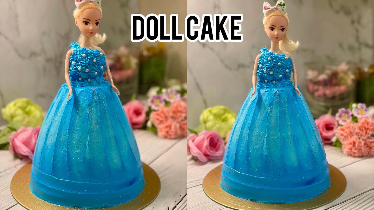 💯 💯How to make doll cake /doll cake/perfect doll cake 🎂 🔥🔥 - YouTube
