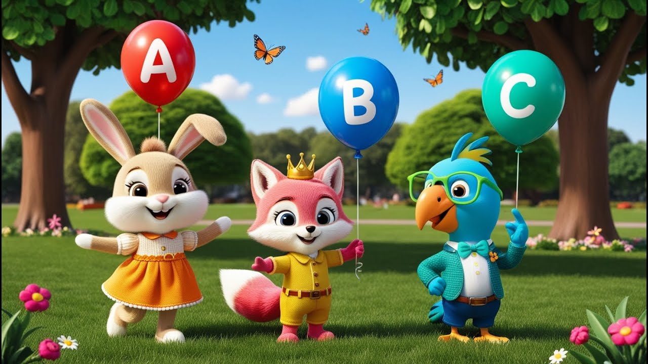 ABC Song for Kids Learn Letters with Aunt to Zebra| A to Z Song ...