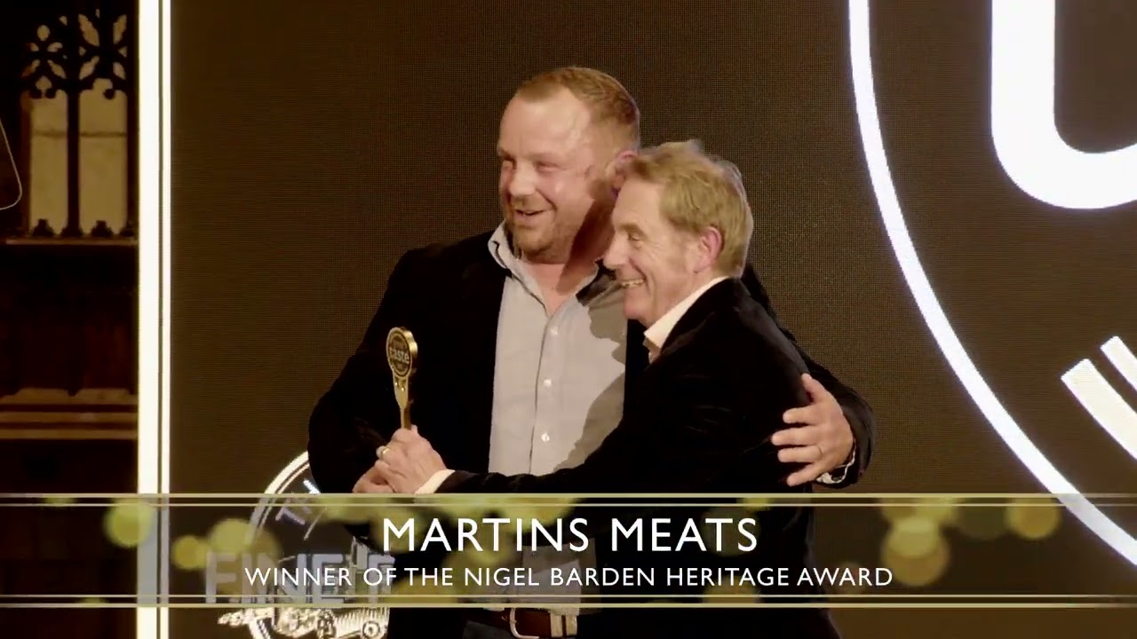Nigel Barden Heritage Award | Martins Meats for Dry-aged Lamb Hogget ...