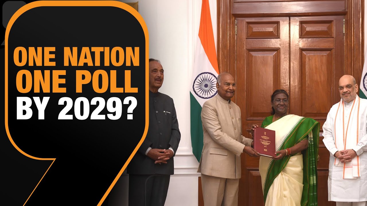 Kovind Panel's One Nation One Election report recommends simultaneous ...
