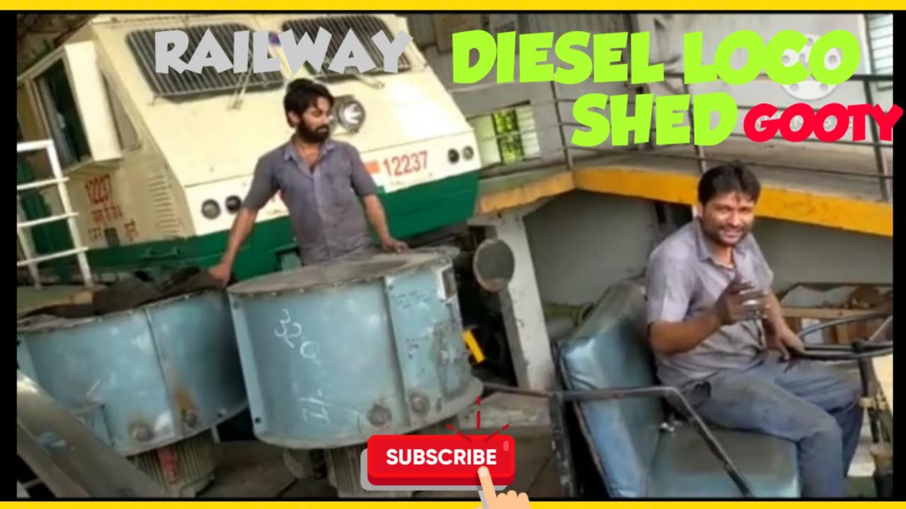 Diesel Shed Gooty/ Ranganna Railways - YouTube