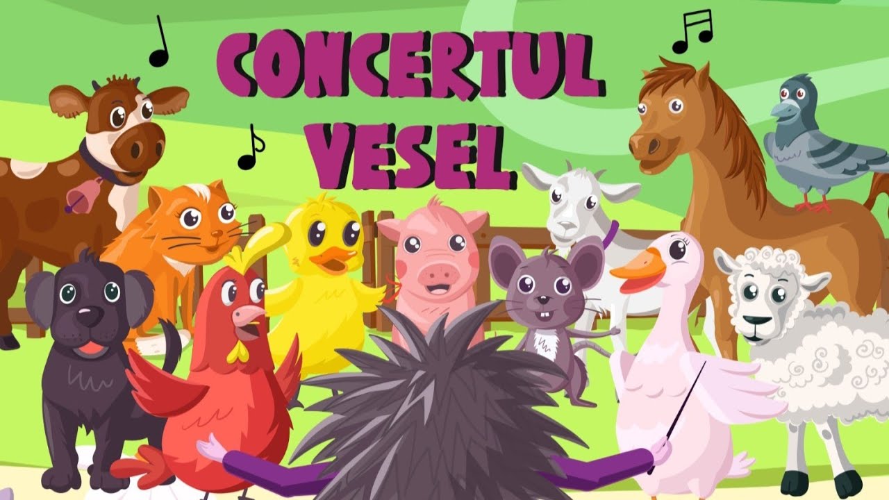 CONCERTUL VESEL (GLASUL ANIMALELOR ȘI AL PĂSĂRILOR) - YouTube
