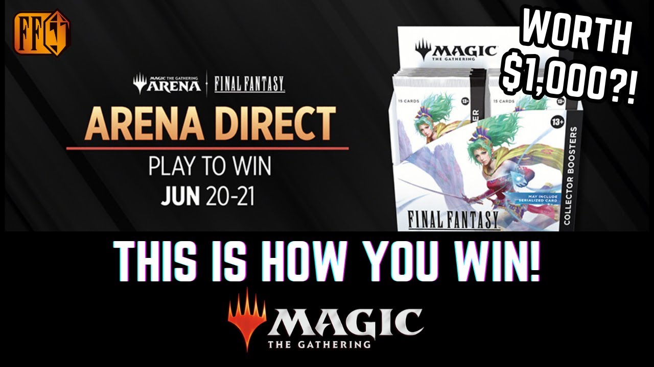 Final Fantasy | Win-A-Box Event Worth $1,000?! | MTG Arena - YouTube