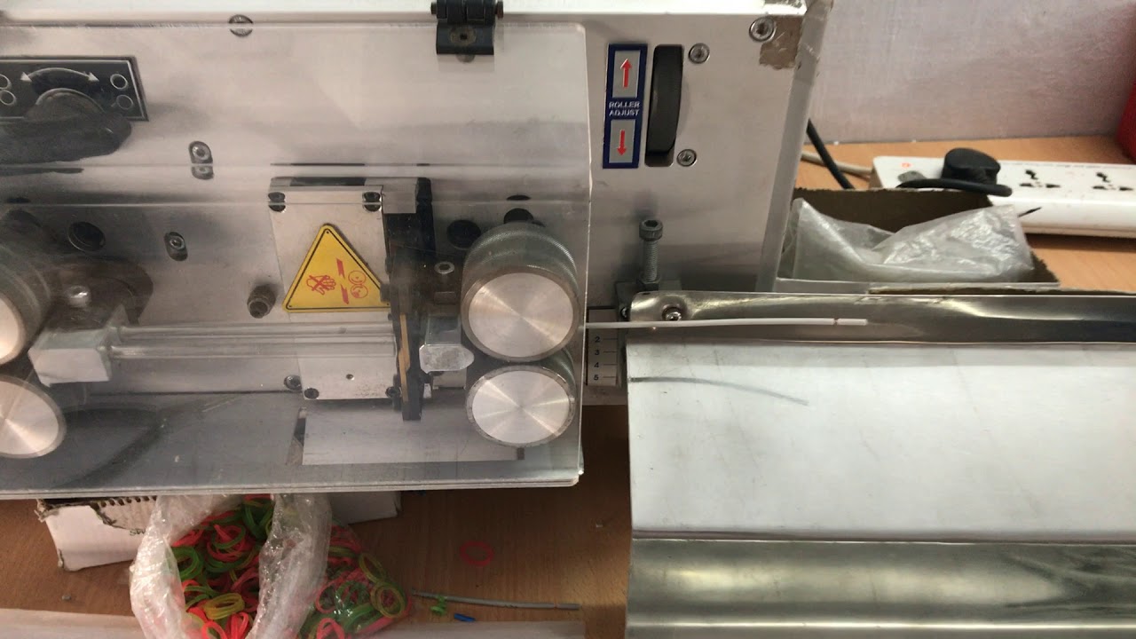 Automatic Wire Cutting Machine - Wire Harness Manufacturer - YouTube