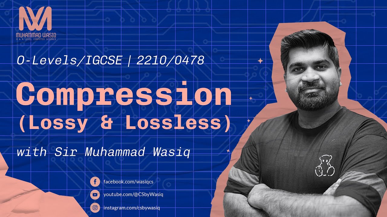 Compression (Lossy & Lossless) | RLE | Data Representation | Paper1 | O ...