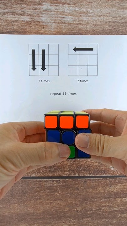 Solve Rubik's Cube Training 211 - YouTube