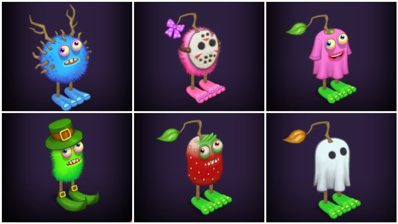 All Furcorn costumes on Plant Island (Vote for 84629473DN) - YouTube