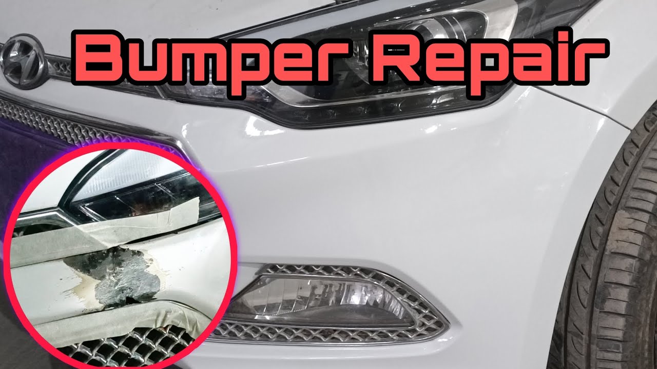 Car Repair: My Speciality (bumper texture repair - YouTube
