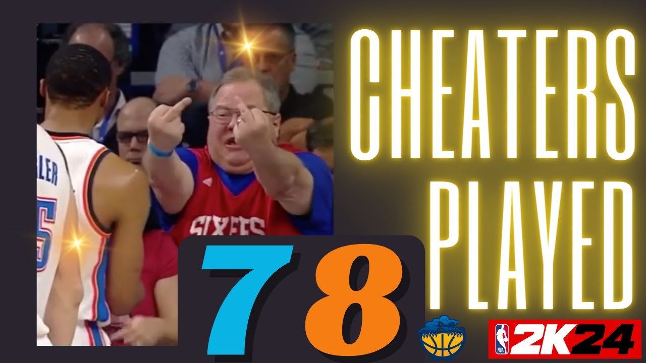 Cheaters in NBA 2K24 season 6 episode 12 - YouTube
