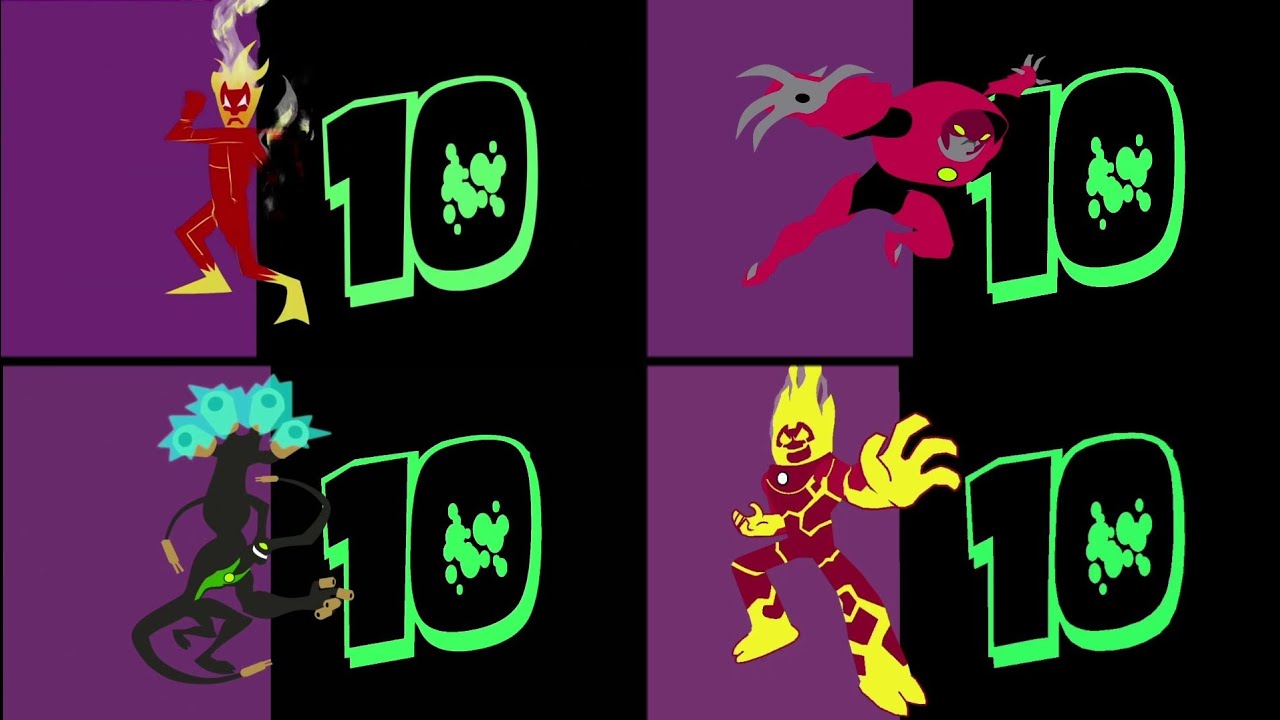 Ben 10 Classic / Ultimate Alien / Omniverse / Reboot - Intro, but in ...