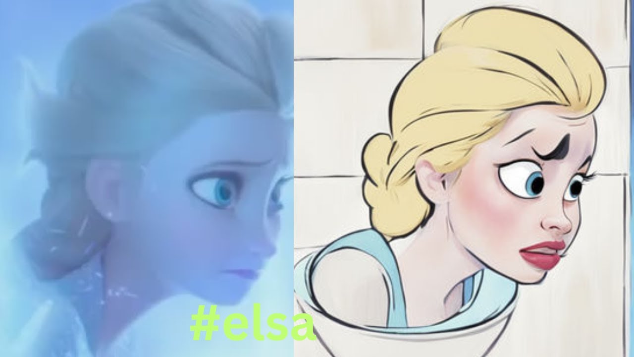 frozen 2 funny Drawing memes elsa Try not To laugh 😂#frozen2 #live2day ...