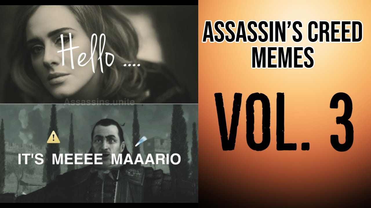 Funny Assassin's Creed Memes - Vol. 3 | Only fans will find funny - YouTube