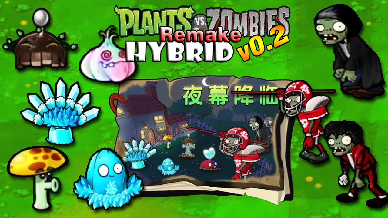 Plants Vs Zombies Hybrid Remake v0.2 | New Update | PC & Android ...