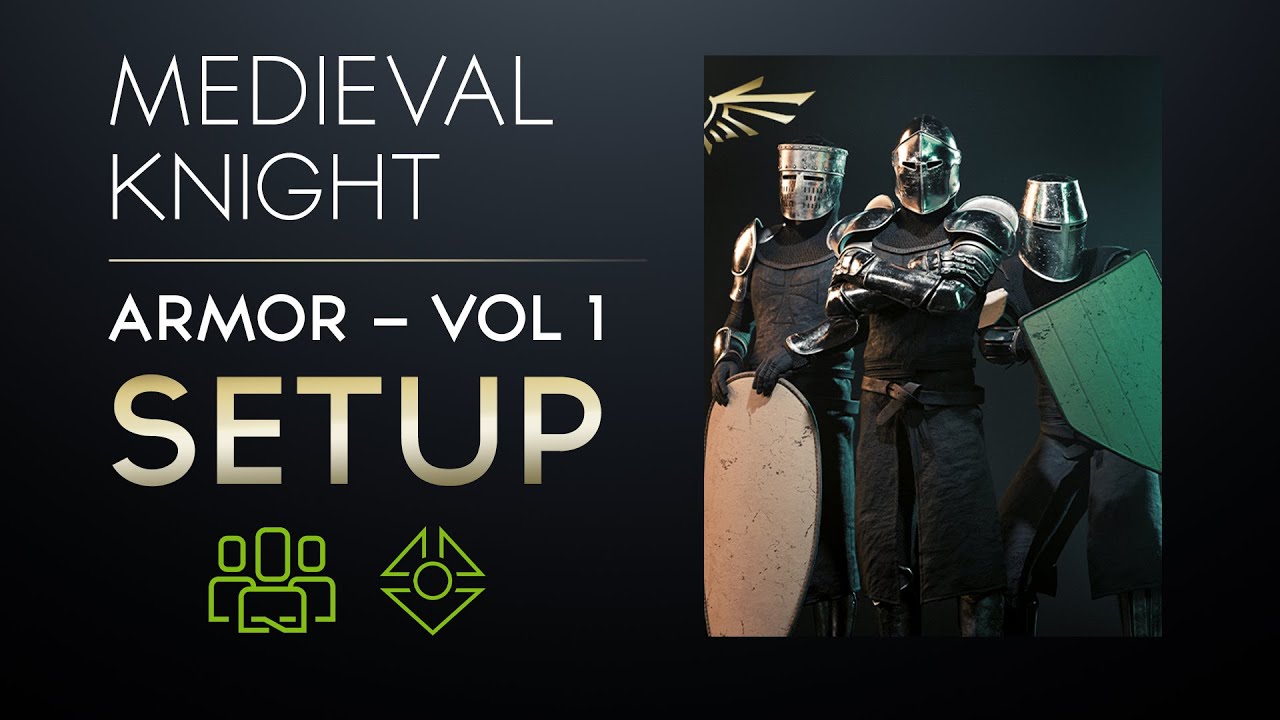 Medieval Knight Armor Pack Setup - YouTube