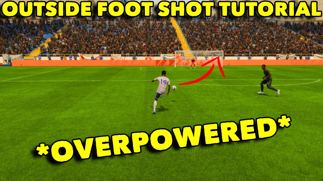 THE MOST OVERPOWERED SHOT IN FIFA 23! | Outside Foot Shot Tutorial ...