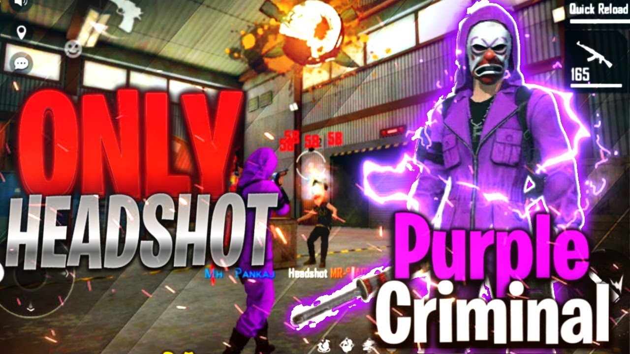 The Best Montage You will see today♥️ || Purple Criminal Headshot ...