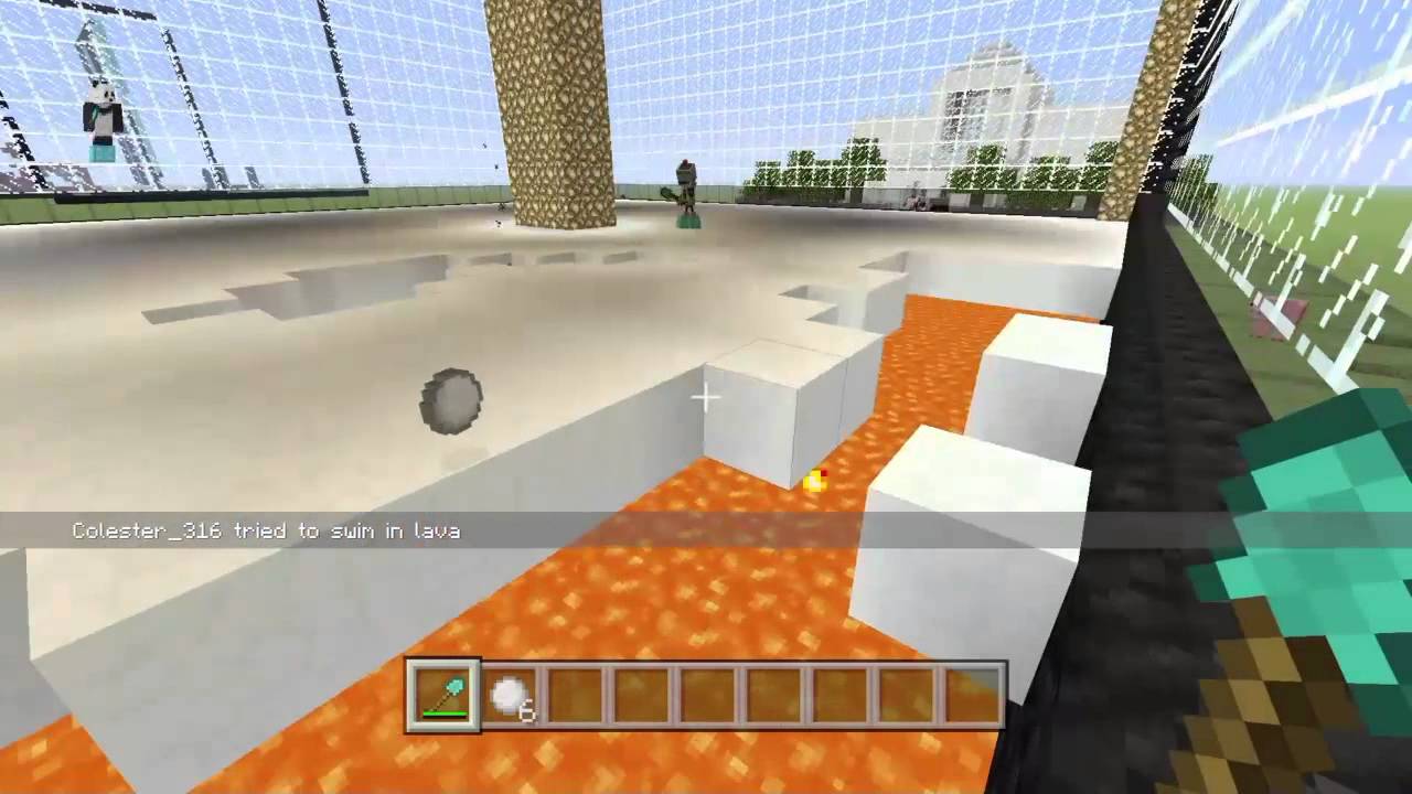 Spleef!!! | Minecraft minigame!!!! - YouTube