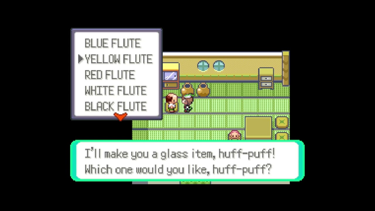 How to get Yellow Flute in Pokemon Emerald - YouTube