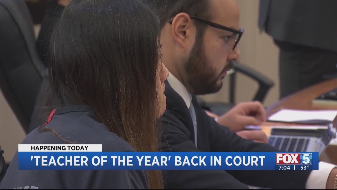 'Teacher of the Year' Back In Court - YouTube