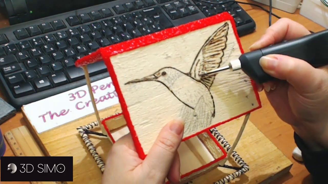 Little Birds for kids - 3D pen tutorial - bird feeder - 3d pen for kids ...