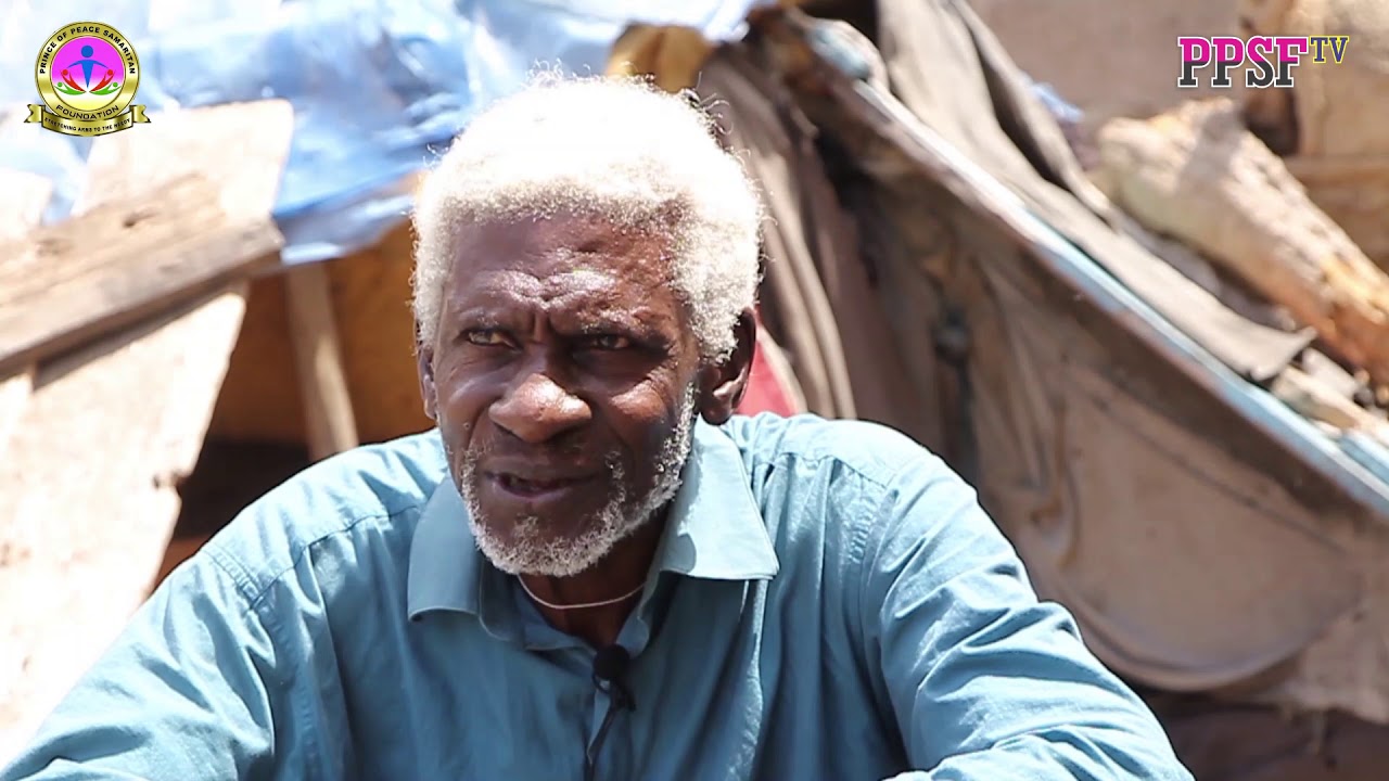 HELPLESS OLD MAN WHO LIVES IN A WRETCHED CAVE - YouTube